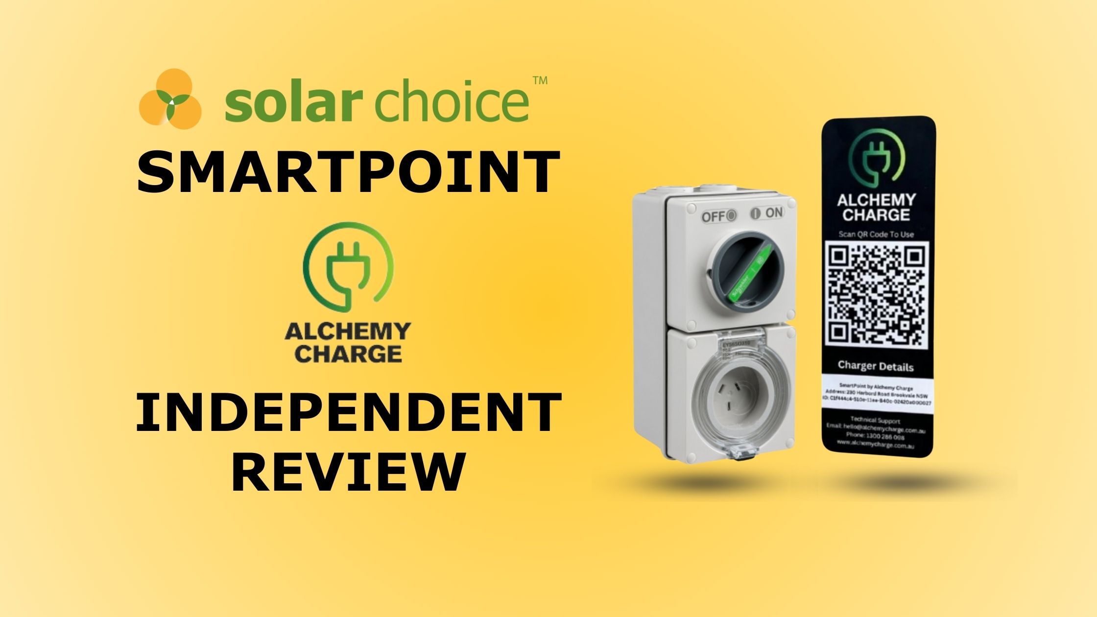 Alchemy Charge SmartPoint: An Independent Review by Solar Choice | Solar Choice
