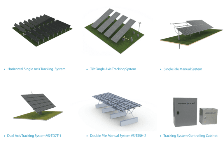 Versol Solar: Mounting & tracking solutions for all PV applications ...